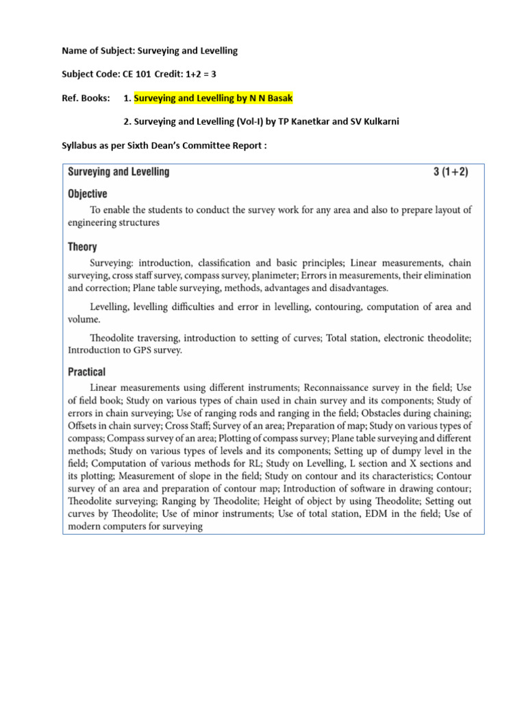 CE 101 Introduction | PDF