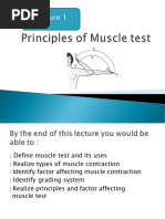 Manual Muscle Test Grading Guide | PDF | Diseases And Disorders ...