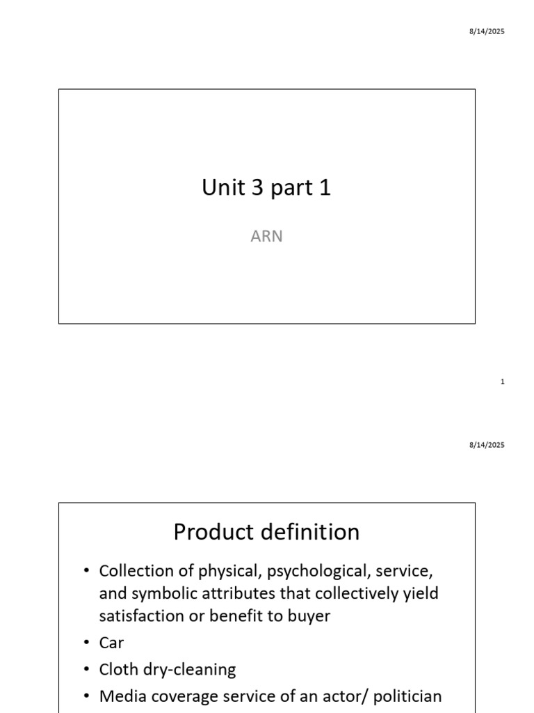 Unit 3-1 | PDF | Brand | Business Process