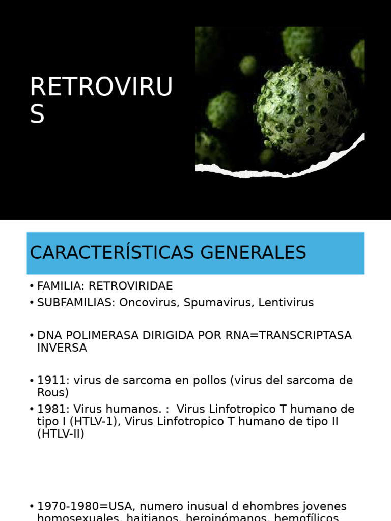 Retrovirus | PDF | VIH | Virus