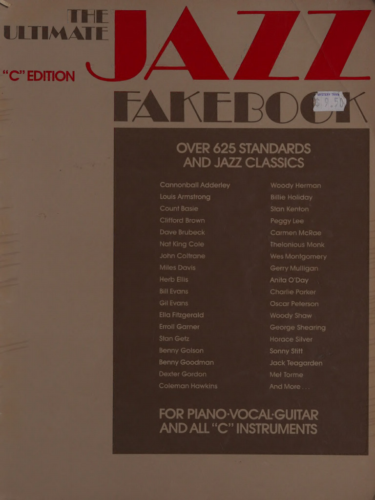 Ultimate Jazz Fake Book: 625+ Standards | PDF | Frank Sinatra | Music