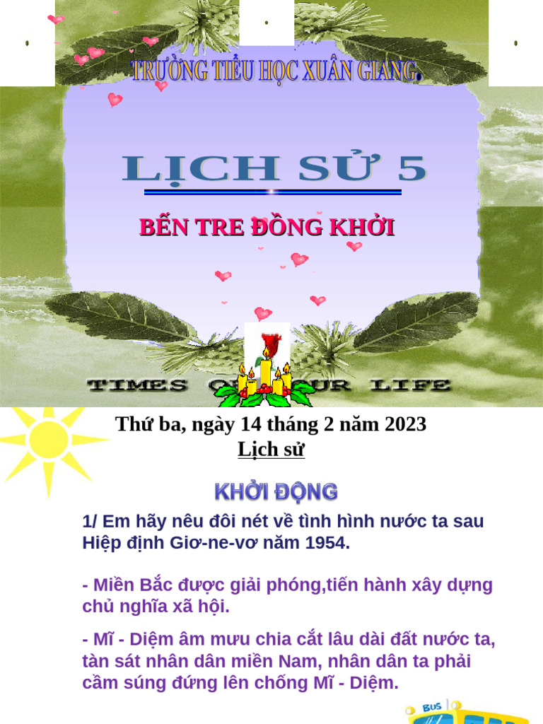 Tuan 22 Lich Su Ben Tre Dong Khoi 51f7b | PDF