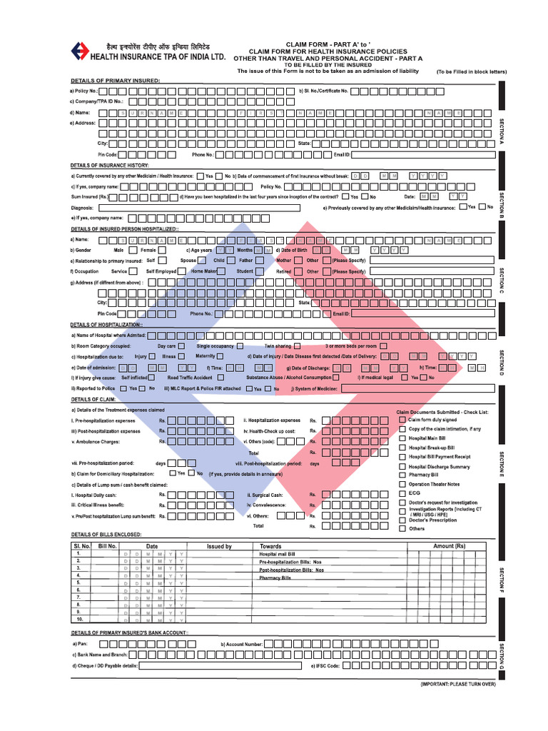 HITPA ClaimForm | PDF