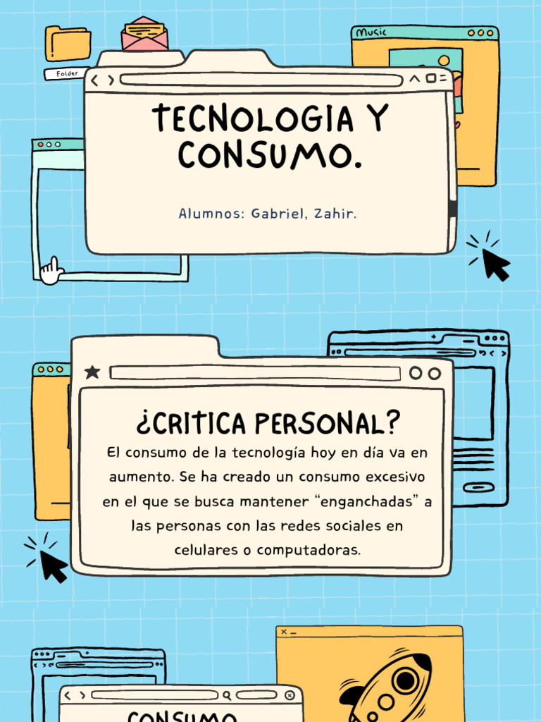 Presentación Creatividad Tecnología Vibrante Doodle Azul - 20251021 ...