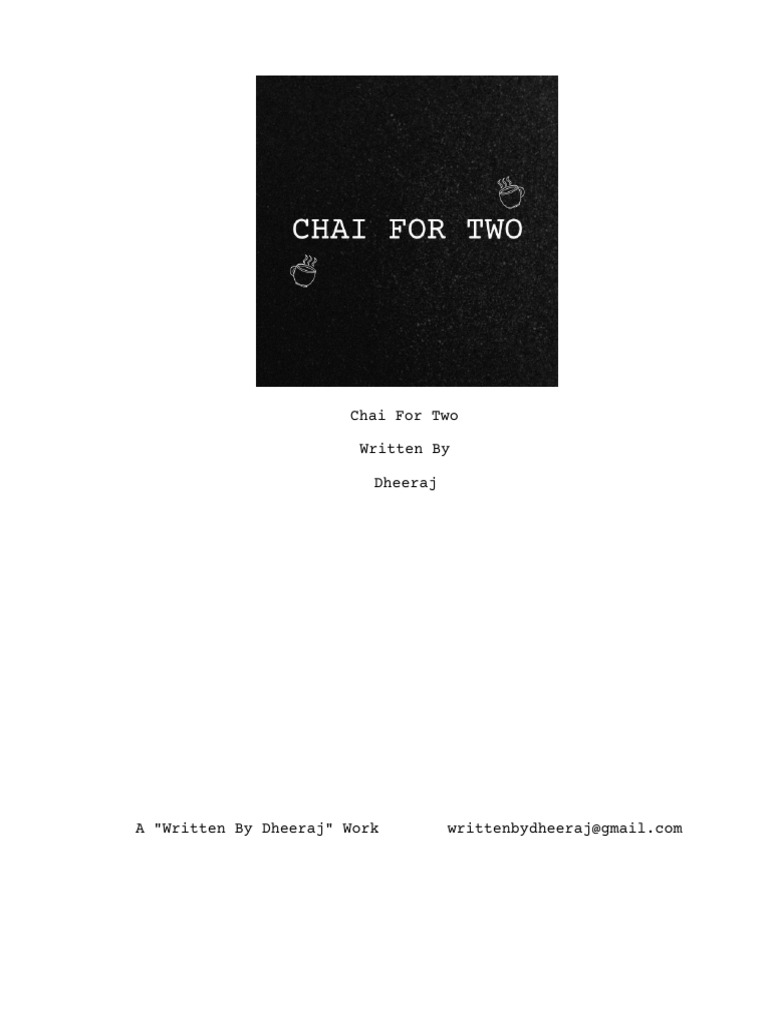 chai-for-two (1) | PDF