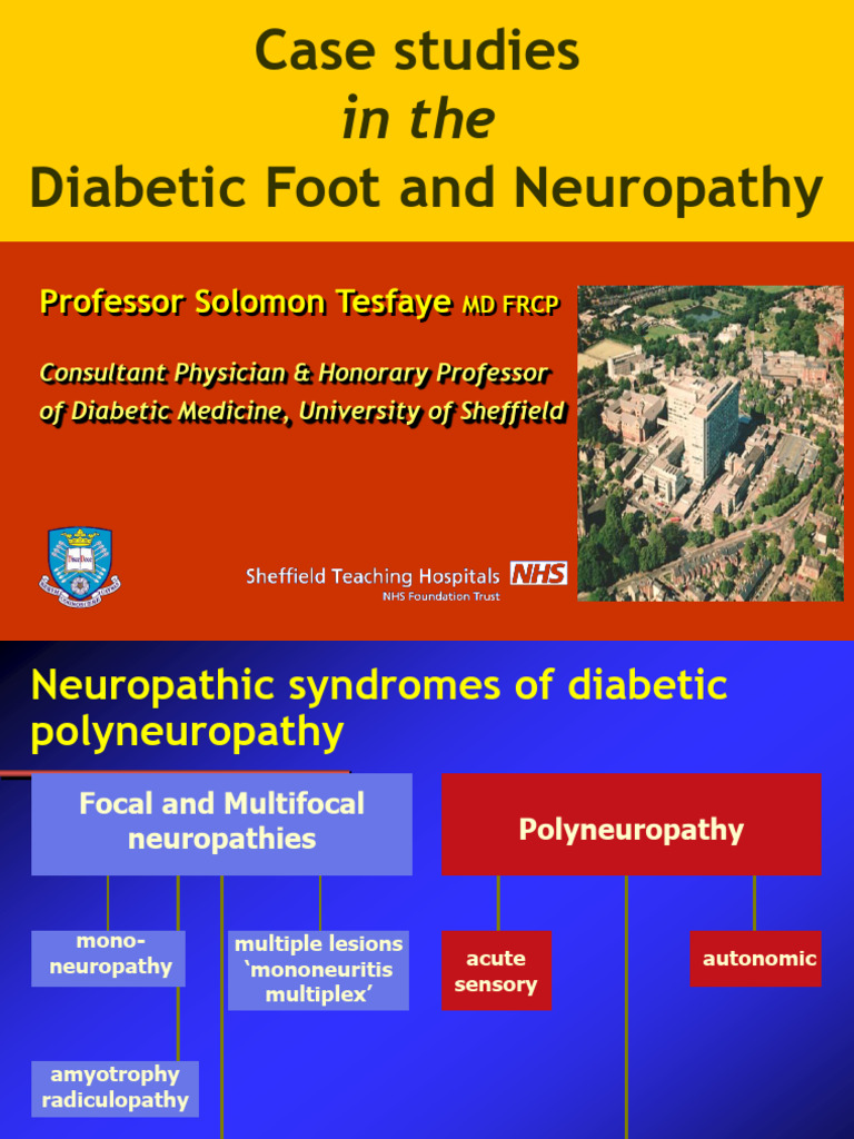 Case Studies in The Diabetic Foot and Neuropathy | PDF | Peripheral ...