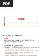 Validating Arguments with Truth Tables | PDF | Argument | Logical ...