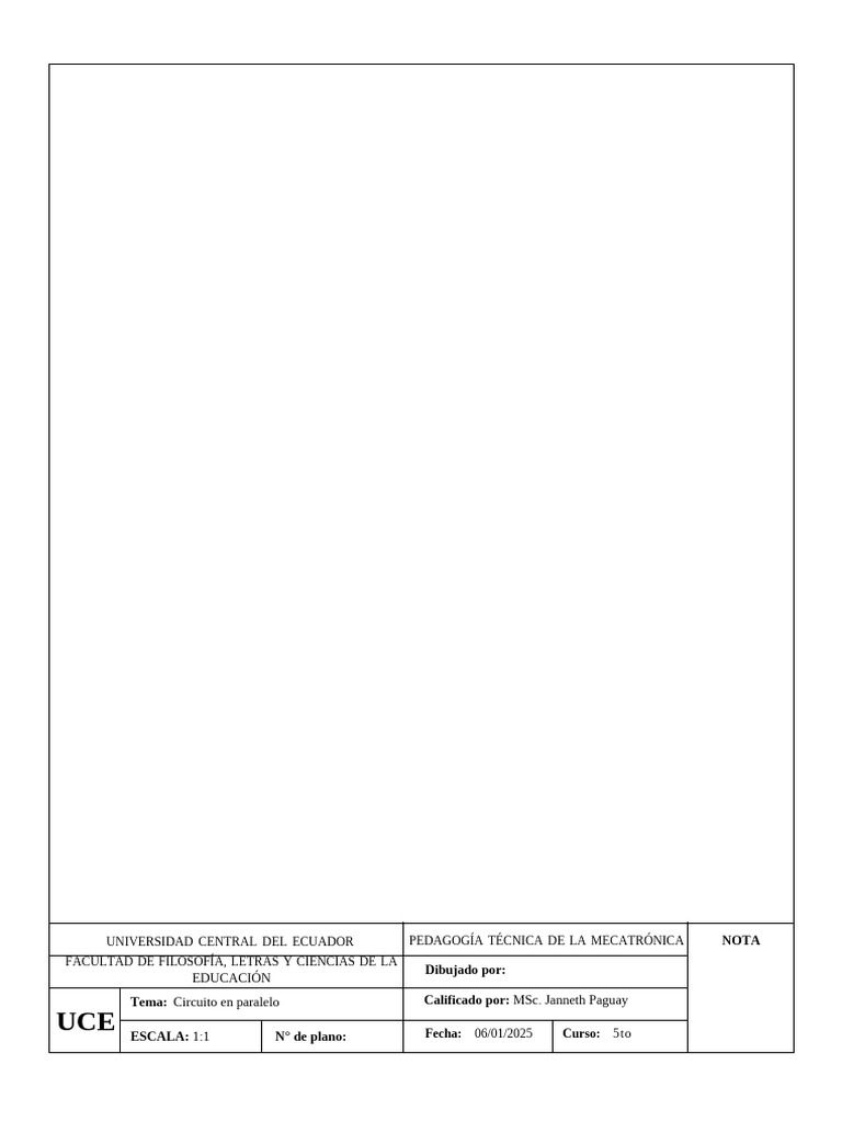 Rotulado Modelo UCE 2 | PDF