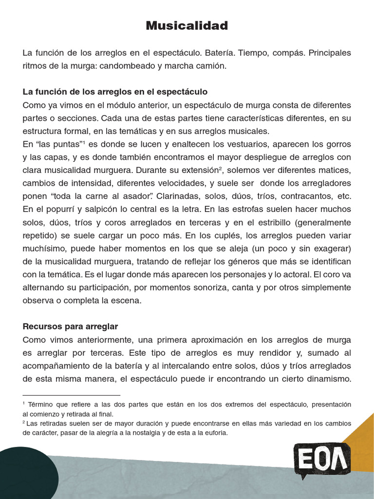 Musical I Dad | PDF | Kit de batería | Melodía