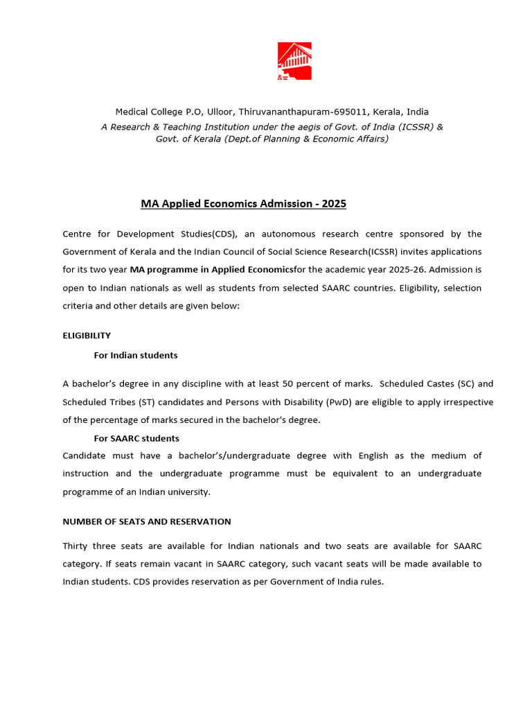 Admission Advertisement | PDF | Academia | Educational Stages