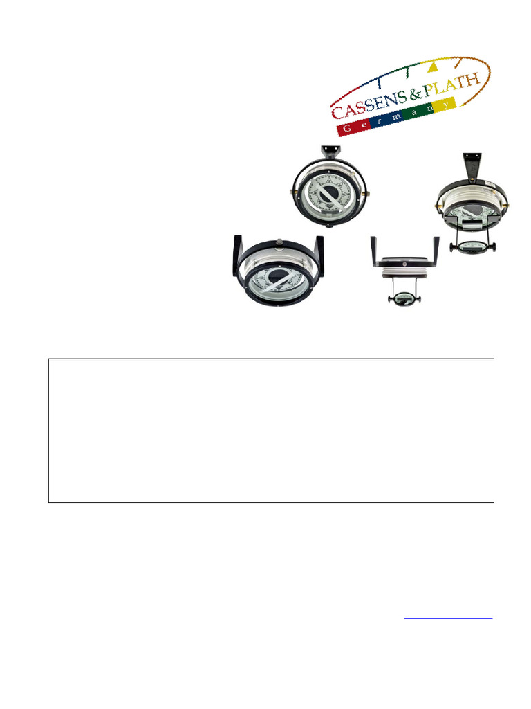 Overhead Compass Installation Guide | PDF | Compass | Equipment