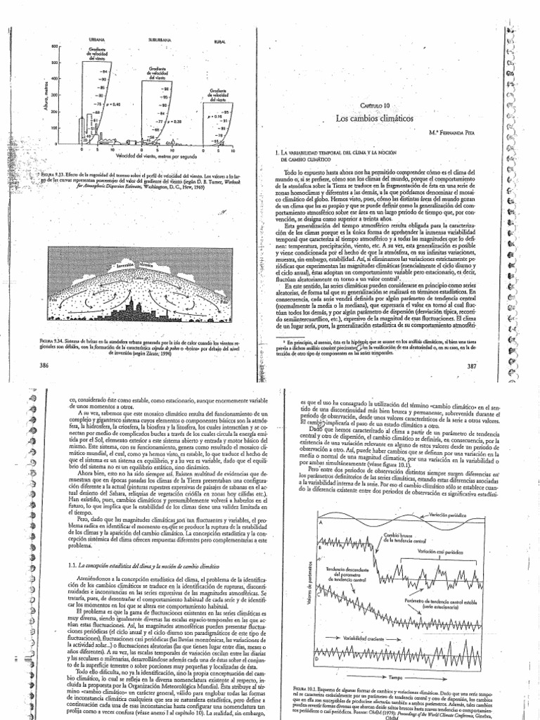 Cuadrat y Pita - Climatologia Cap 10 | PDF