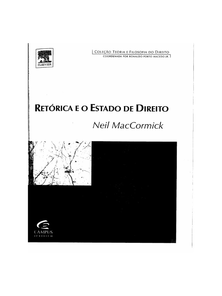 N. MacCormick - Retórica e o Estado de Direito (Capítulo 2) | PDF