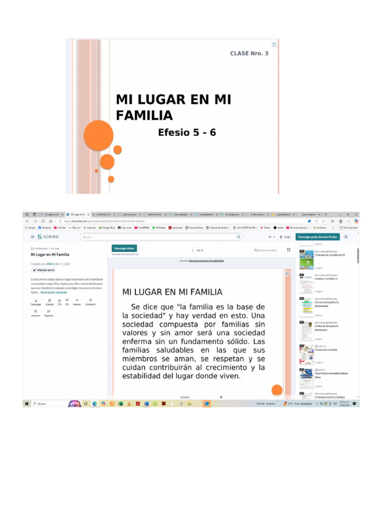 Mi Family Powerpoint | PDF