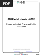Lady Capulet Character Analysis | PDF | Characters In Romeo And Juliet ...