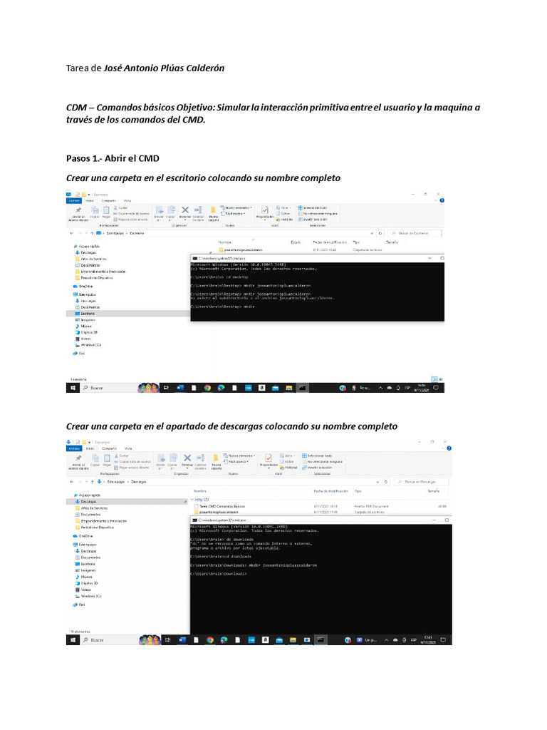 Comandos de CMD | PDF