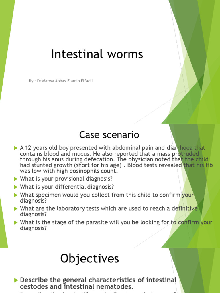 1- Intestine Worms | PDF | Microbiology | Gastroenterology