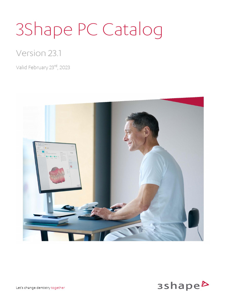 3Shape PC Catalog 23.1 | PDF | Personal Computers | Usb