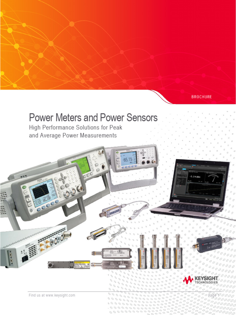 Power Meters and Power Sensors | PDF | Calibration | Wi Max