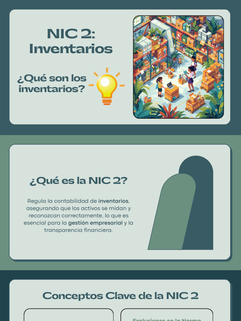 Guía Completa sobre la NIC 2: Inventarios | PDF | Contabilidad | Estado ...