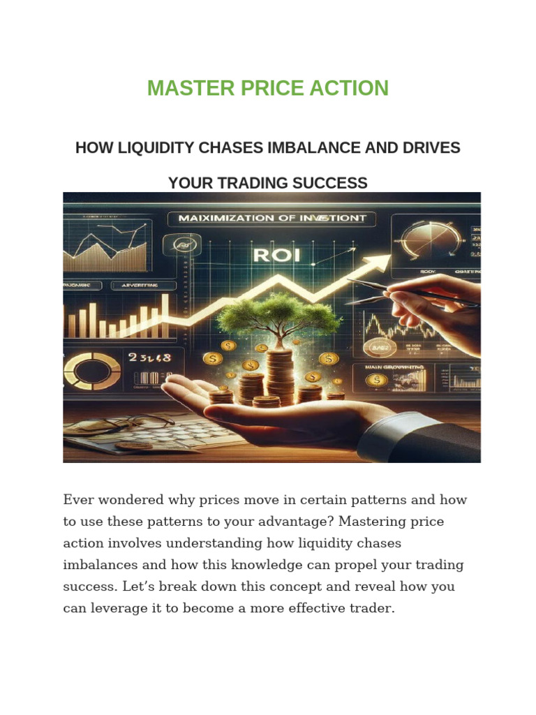 Master Price Action | PDF | Market Liquidity | Prices