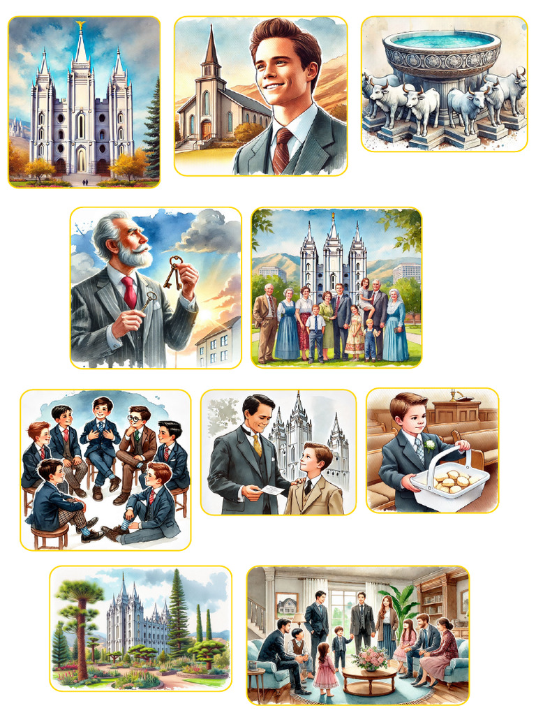 Figurinhas MENSAIS - Meninos | PDF