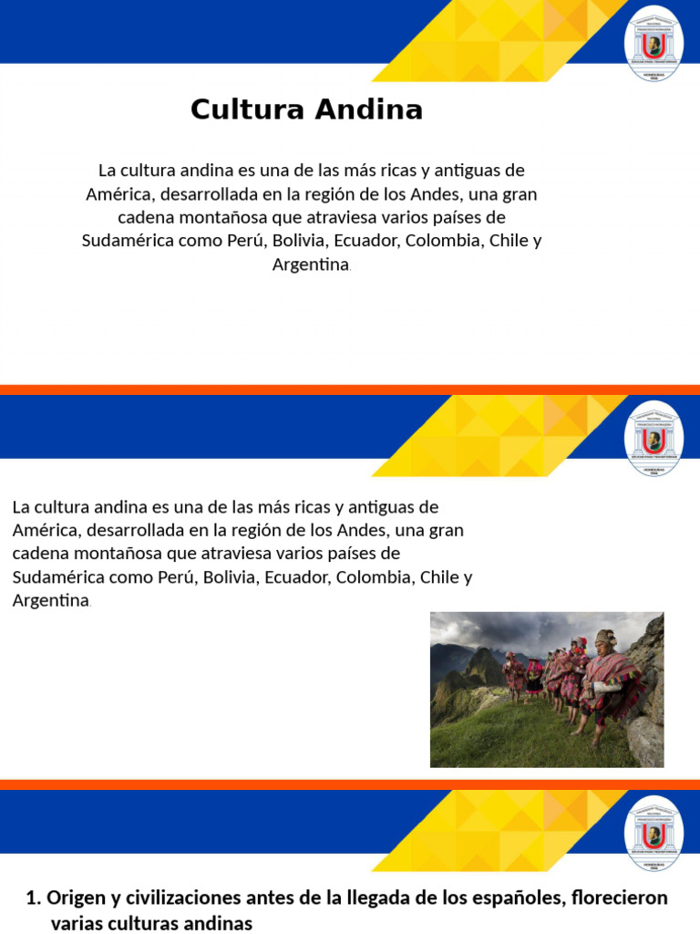 Cultura Andina | PDF
