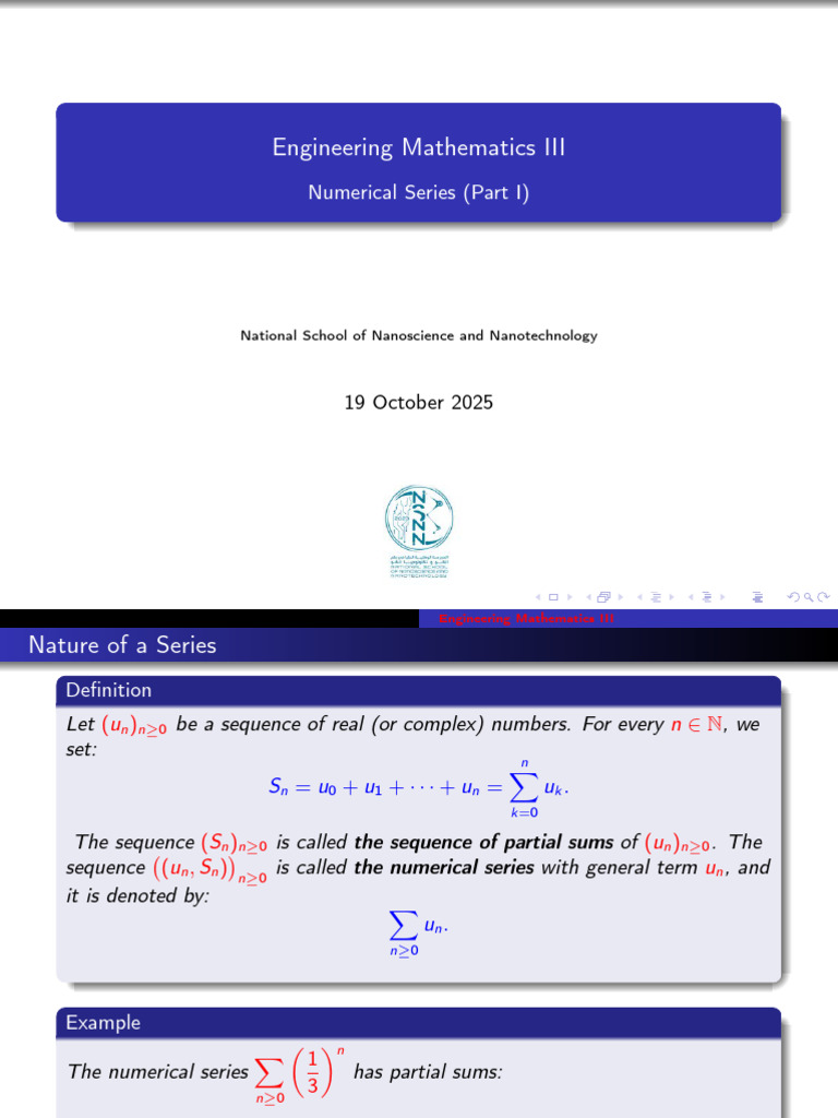 MATH3 Presentation ch3 1 | PDF | Sequence | Series (Mathematics)