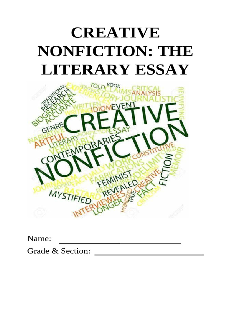 Elements of Creative Nonfiction Essay | PDF | Narration | Creative ...