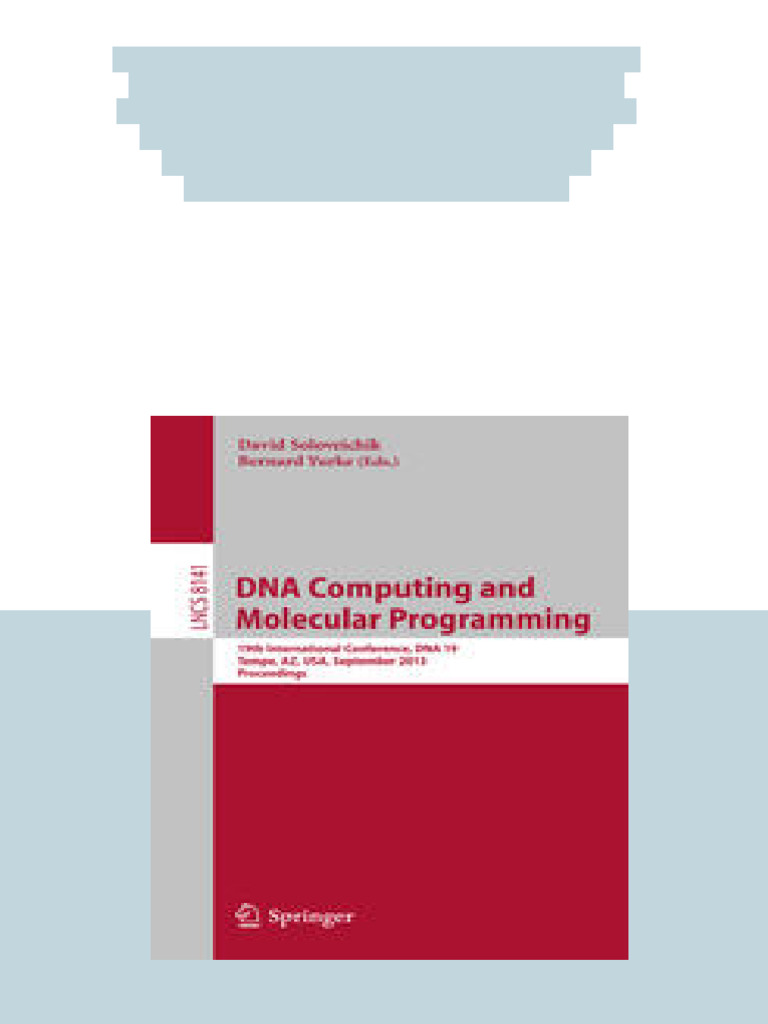 (Ebook) DNA Computing and Molecular Programming: 19th International Conference, DNA 19, Tempe ...