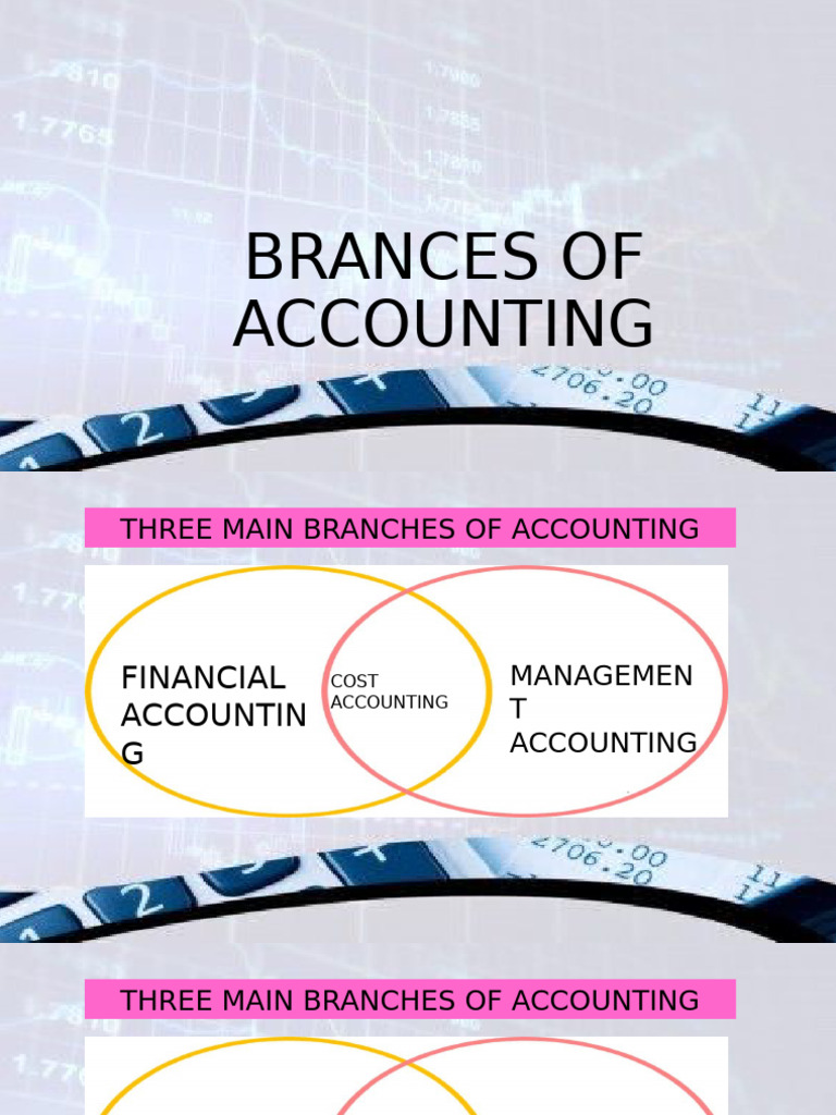Branches of Accounting | PDF | Accounting | Audit