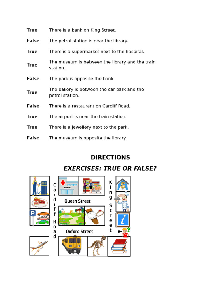 Exercise True or False Solved | PDF