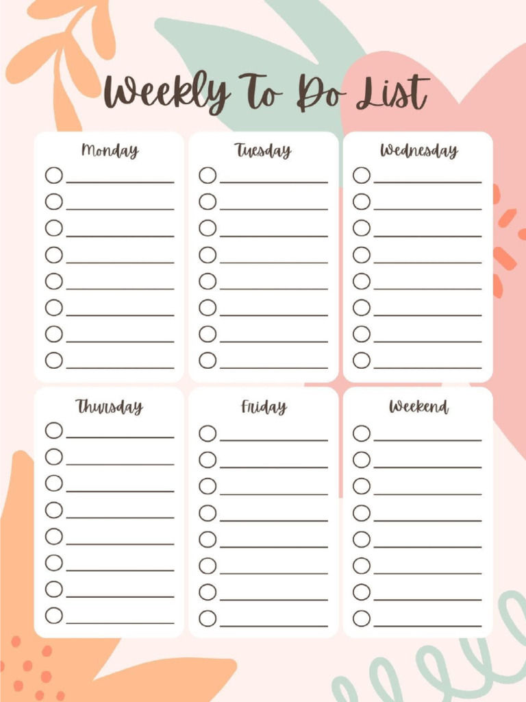 to do list | PDF