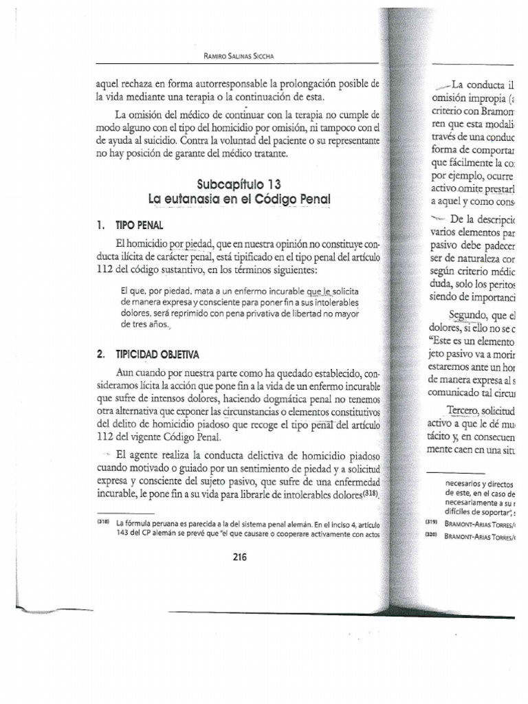12 Eutanasia en Cod Penal | PDF