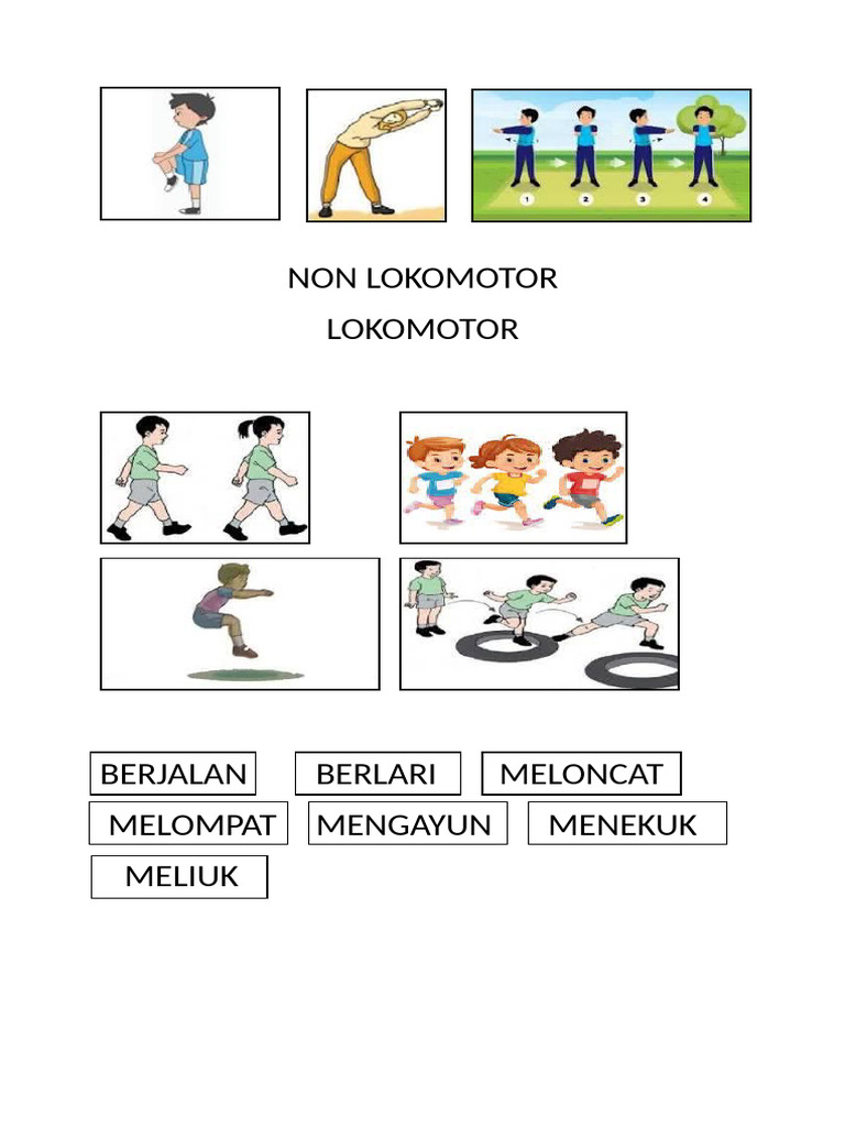 Non Lokomotor | PDF