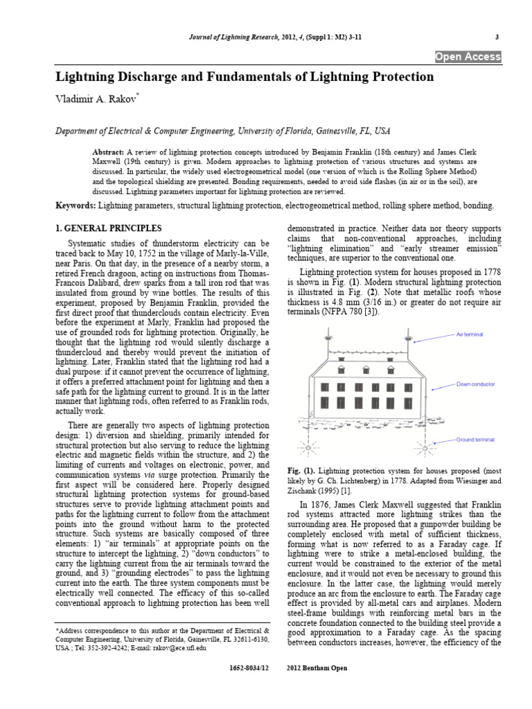 Lightning Protection Fundamentals Explained | PDF | Lightning ...