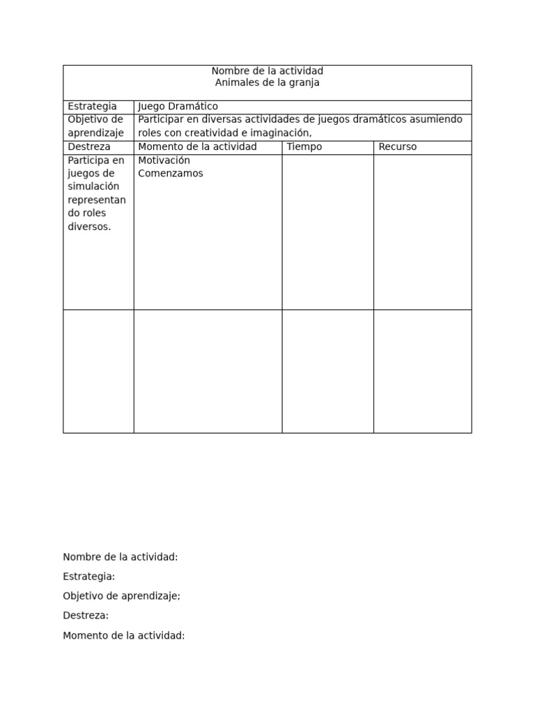 Actividad en Clase | PDF