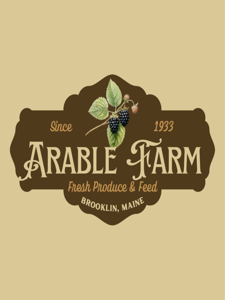 Arable Farm Sign PDF | PDF