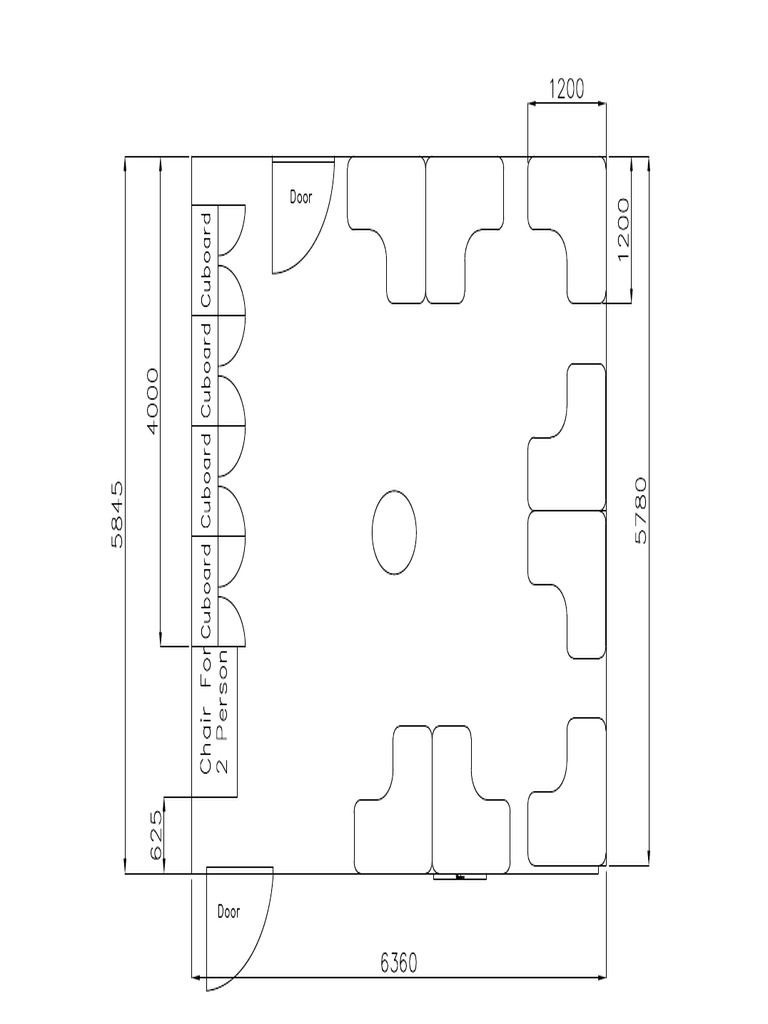 Outside Office Layout Model (1) | PDF