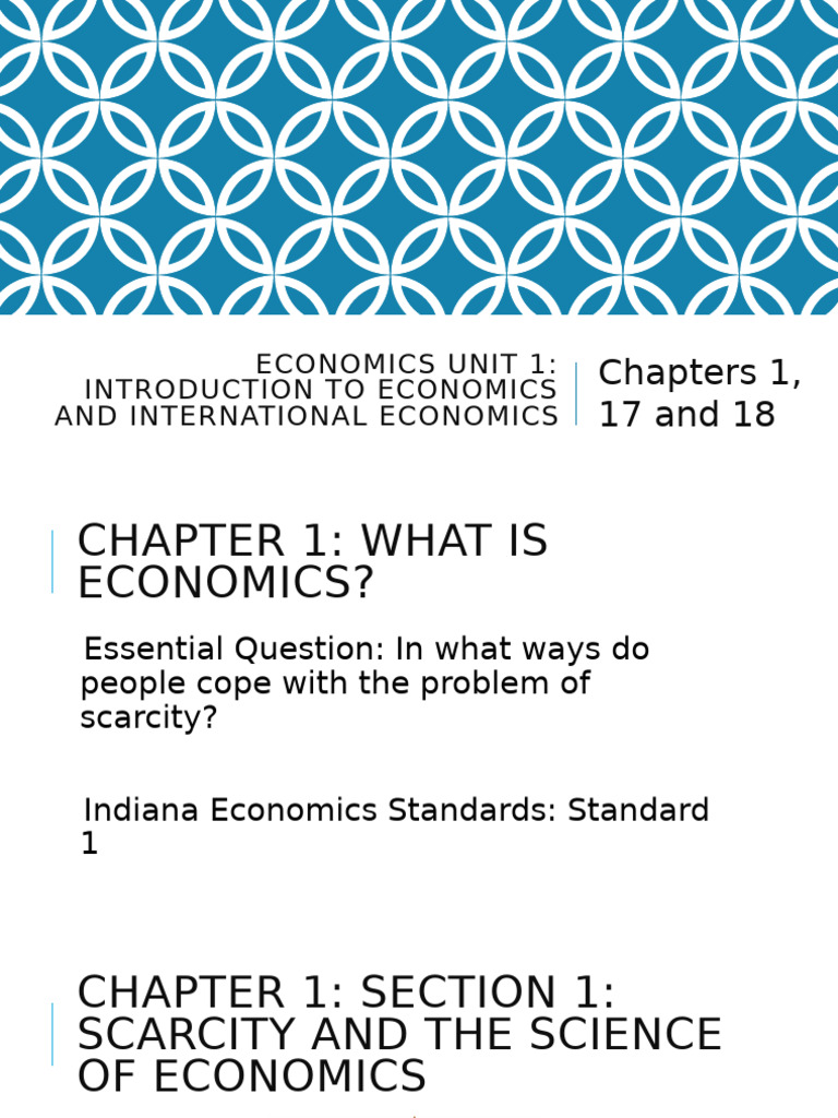 Economics Unit 1 Notes 2021 | PDF | Exchange Rate | Economics