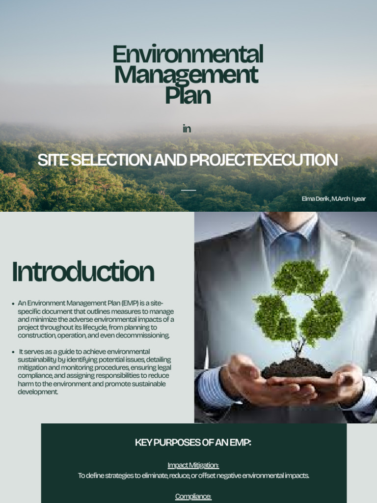 Environmental Management Plan Pdf Photovoltaics Agriculture