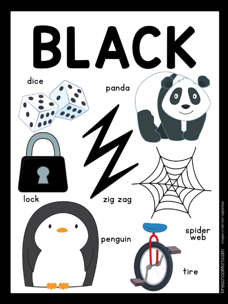 Color Chart Black | PDF