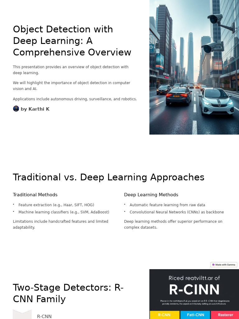 Object Detection With Deep Learning A Comprehensive Overview | PDF | Deep Learning | Computer Vision