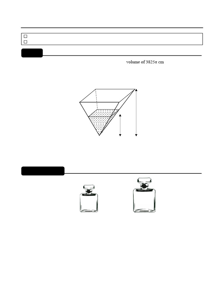 Area and Volume of Similar Figures | PDF | Volume | Area