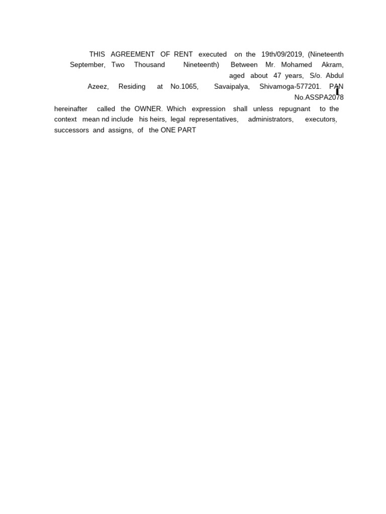 Rental Agreement for Medical Shop | PDF | Lease | Leasehold Estate