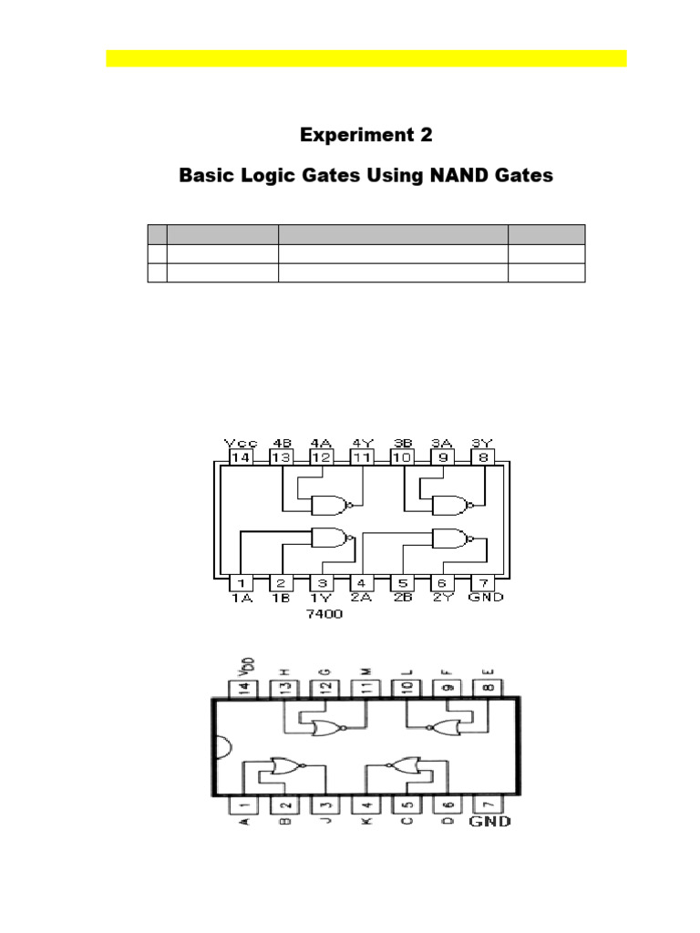 Lab_Experiment_2 | PDF | Logic Gate | Electronics