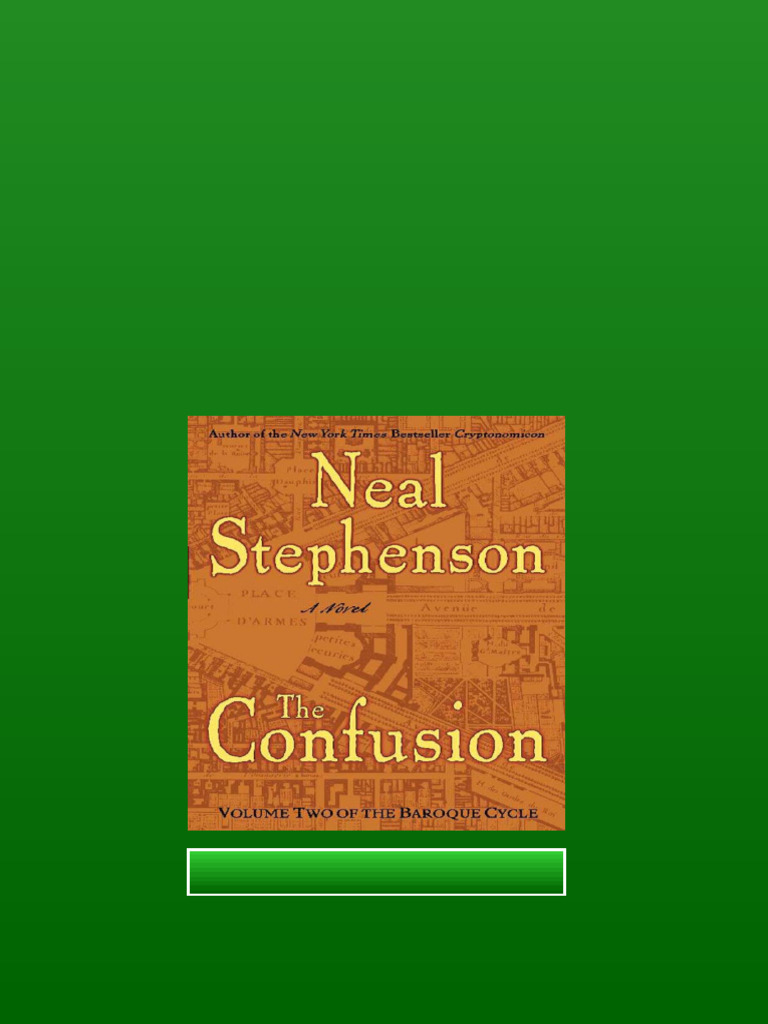 The Confusion available any format | PDF