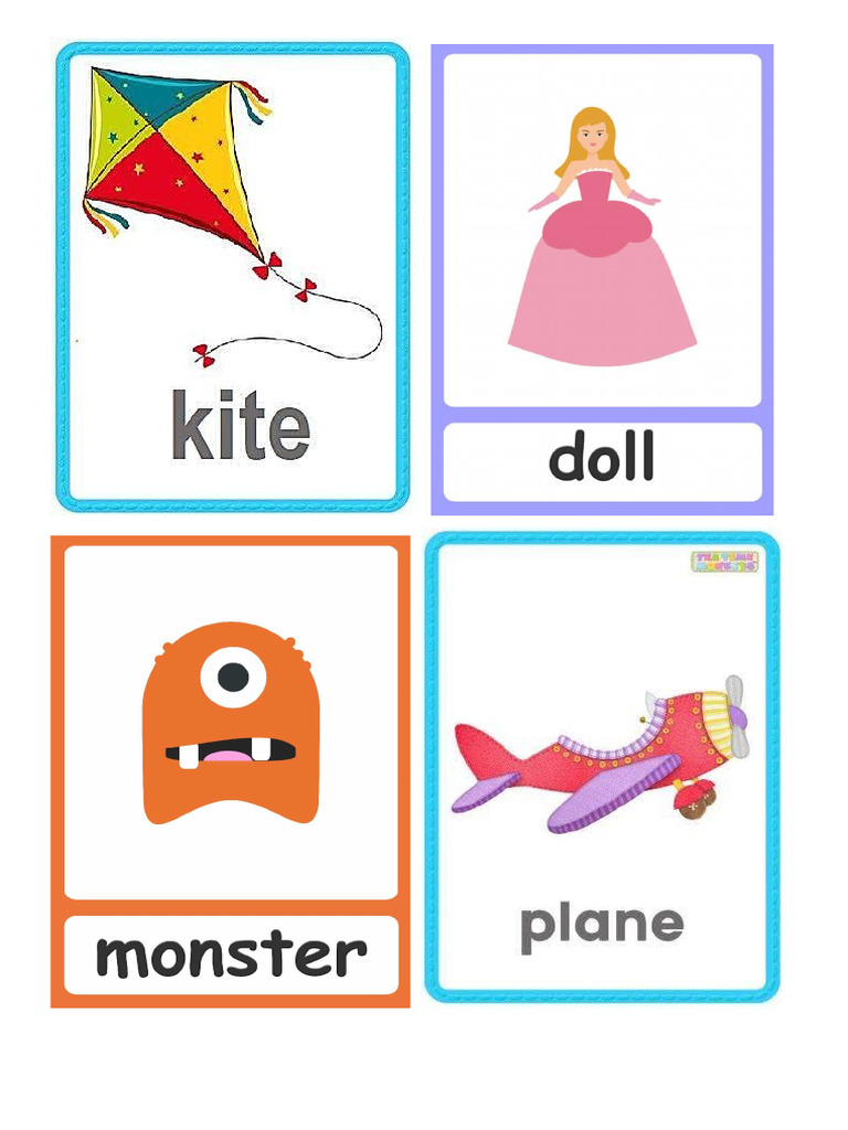 Flashcards Toys Unit 2 | PDF