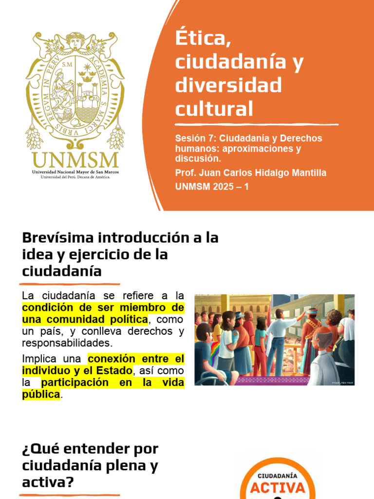 Ética, Ciudadanía y Diversidad Cultural | PDF | Ciudadanía | Derechos ...