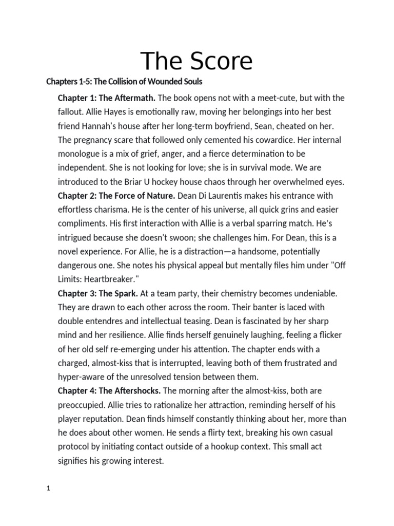 The Score | PDF | Psychology | Psychological Concepts